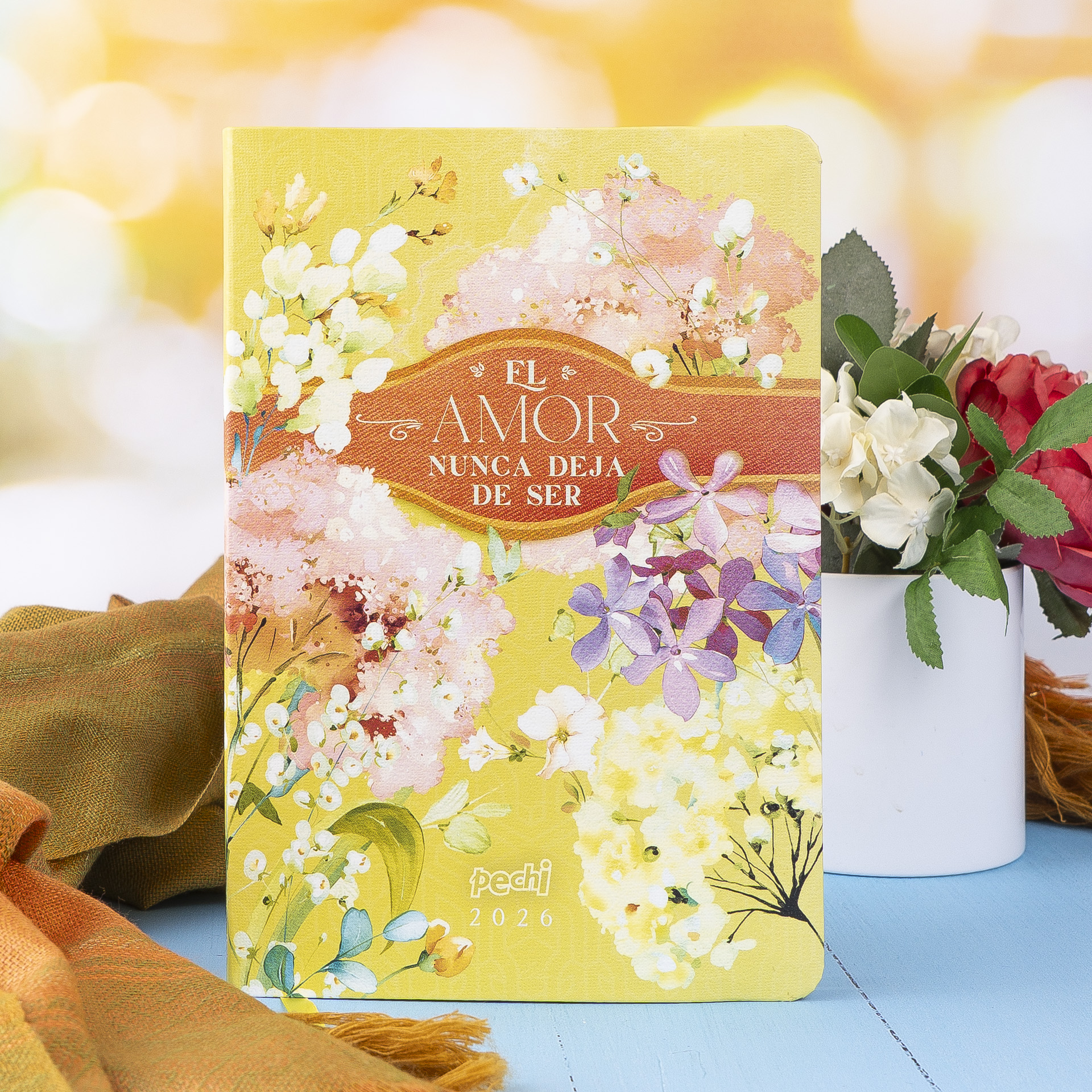 AGD.70 AGENDA PECHI FLEXI 2026 EL AMOR NUNCA DEJA DE SER- (PASTA SUAVE ...