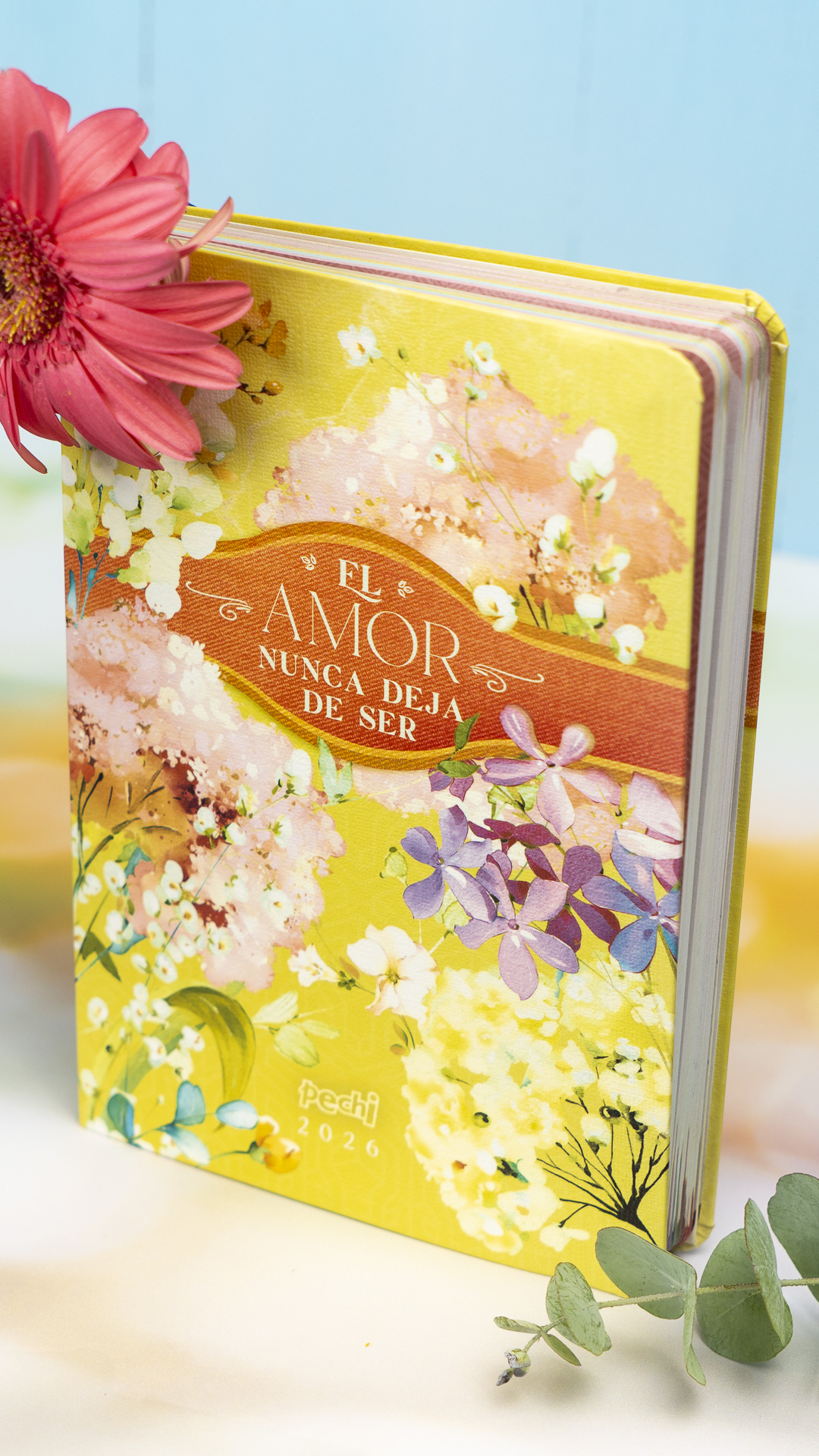 AGD.70 AGENDA PECHI FLEXI 2026 EL AMOR NUNCA DEJA DE SER- (PASTA SUAVE ...