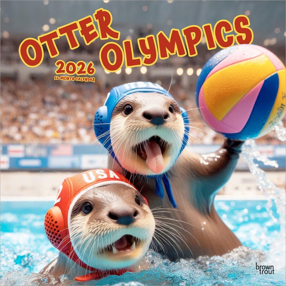 OTTER OLYMPICS 2026 SQUARE FLAP - 151568 - De Museo