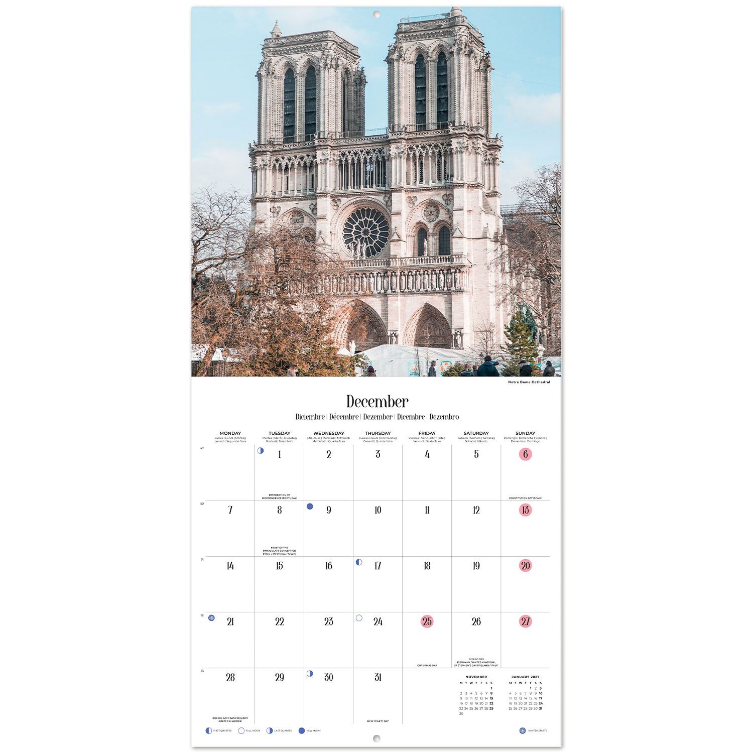 2026 CALENDARIO 30X30 PARIS - 153526 - De Museo
